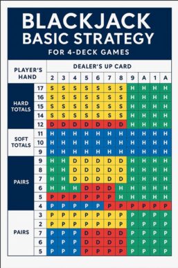 Blackjack Strategy Chart – Master Basic Strategy